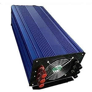 GOWE 4000W DC110V Off Grid Pure Sine Wave Solar or Wind Inverter, City Electricity Complementary Charging function with LCD Screen