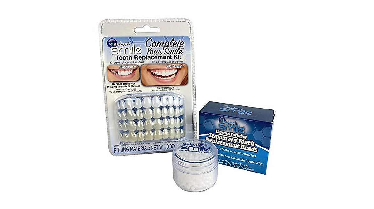 Complete Your Smile Tooth Replacement Kit DELUXE Pack - Easy At-Home ...