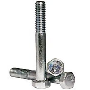 3/8"-16x3,(PT) Grade 2 Hex Head Cap Screw, ZINC CR+3 (INCH) (Quantity: 50) Size: 3/8"-16 | Length: 3" | | Partially Threaded