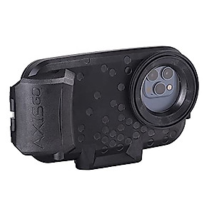 AquaTech AxisGO iPhone 12 Waterproof Phone Housing for Underwater Action Photography Snorkeling Surfing Travel Case - Deep Black