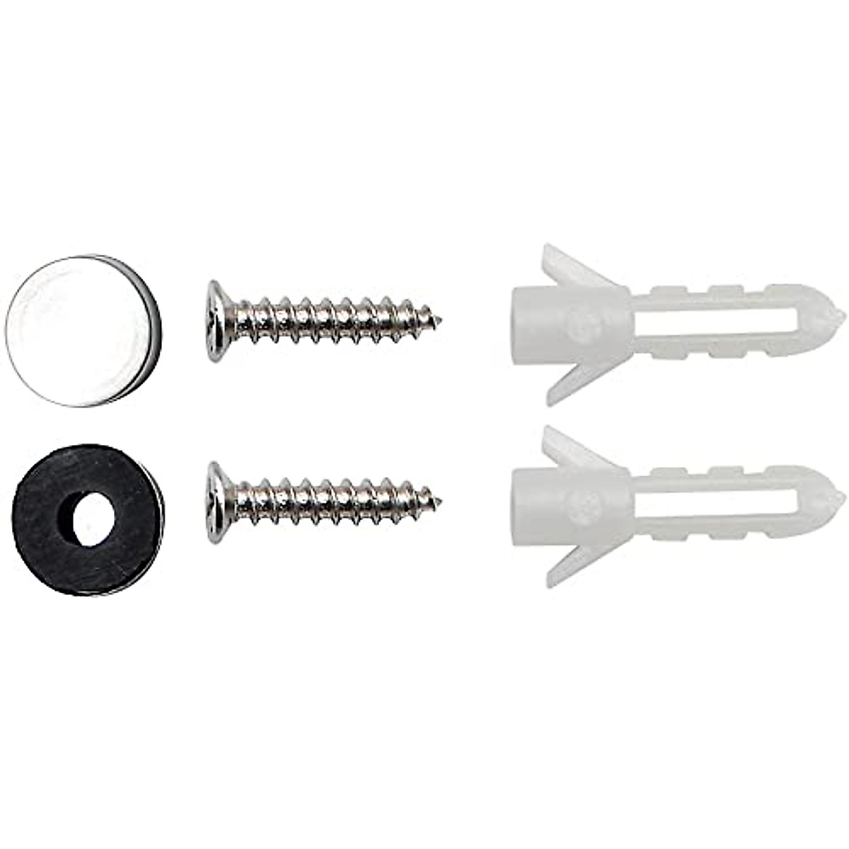 Dianoo 22.5CM Black Wine Glass Rack, Under Cabinet Wine Glass Holder, Stemware Rack Under Shelf, Wine Glasses Storage Hanger For Bar Home