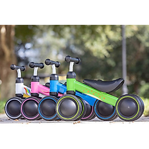 The Original Croco Ultra Lightweight and Sturdy Balance Bike.2 Models for 2, 3, 4 and 5 Year Old Kids. Unbeatable Features. Toddler Training Bike, No Pedal. (Green Dinosaur, Baby 8 Inch)
