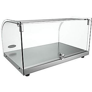 KoolMore DC-1C Bakery Display Case, 0.88 Cu. Ft - 1 Shelves, Clear