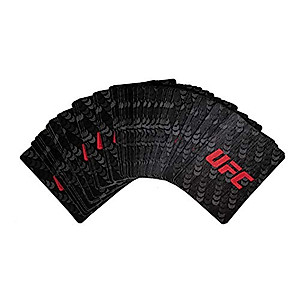 UFC PLAYING CARDS LOGO OCTAGON, BlackWhite, ONE SIZE