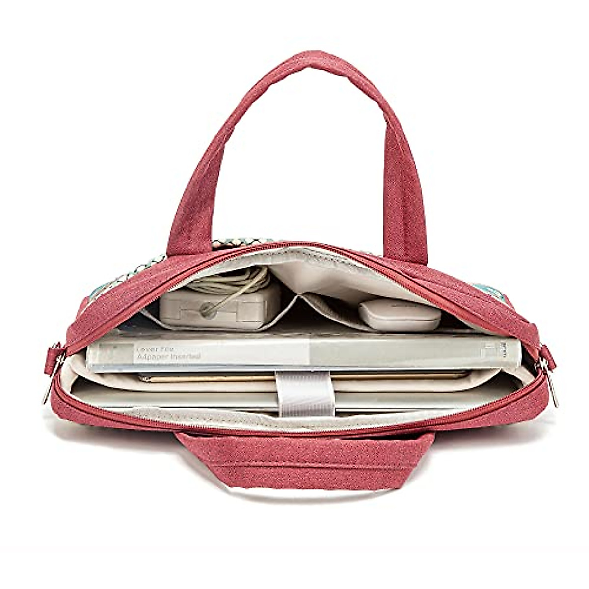 Kinmac Laptop Messenger Shoulder Case Bag Computer Briefcase For MacBook Air/Pro 13 inch,iPad Pro 12 inch,MacBook Pro 14 inch and 13 inch - 14 inch Laptop (Bohemian)