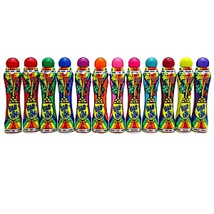 Dab-O-Ink Bingo Daubers Bulk Case - 144 Daubers (12 Dozen) Assorted Colors - 3 oz