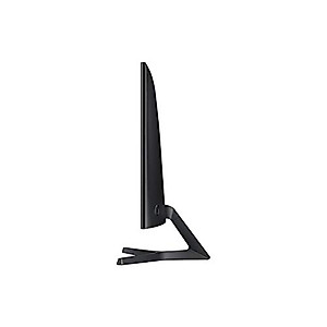 SAMSUNG 23.5” CF396 Curved Computer Monitor, AMD FreeSync for Advanced Gaming, 4ms Response Time, Wide Viewing Angle, Ultra Slim Design, LC24F396FHNXZA, Black