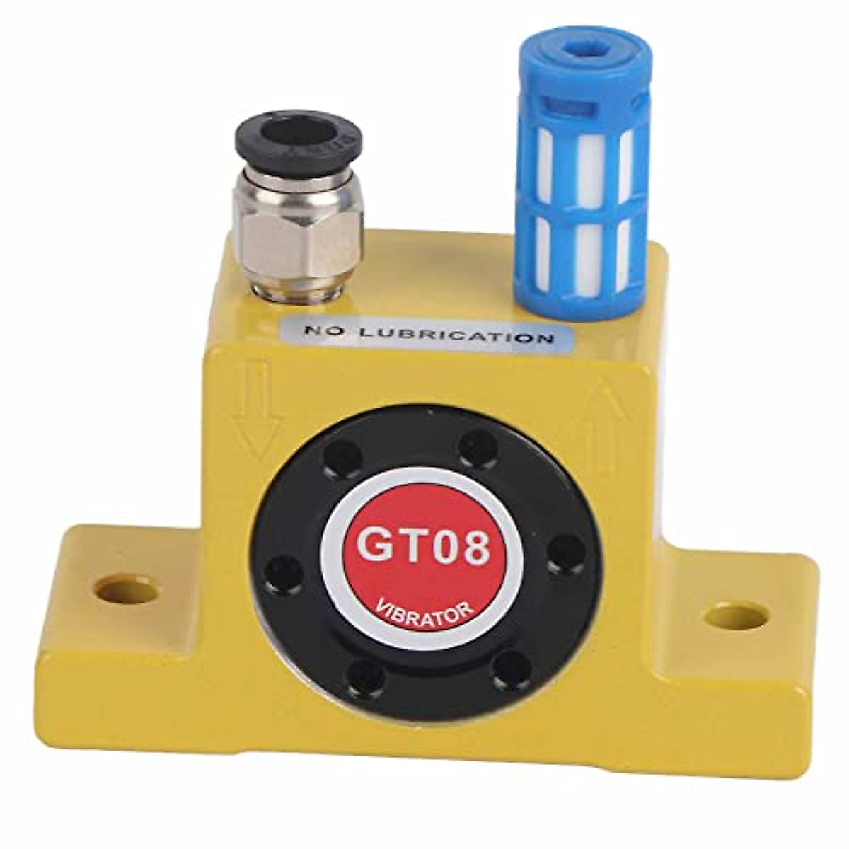 1/8 NPT Pneumatic Vibrator, Air Compressor Accessory Provide Inline Vibration for Sandblaster Cabinet Hopper Industrial Machine