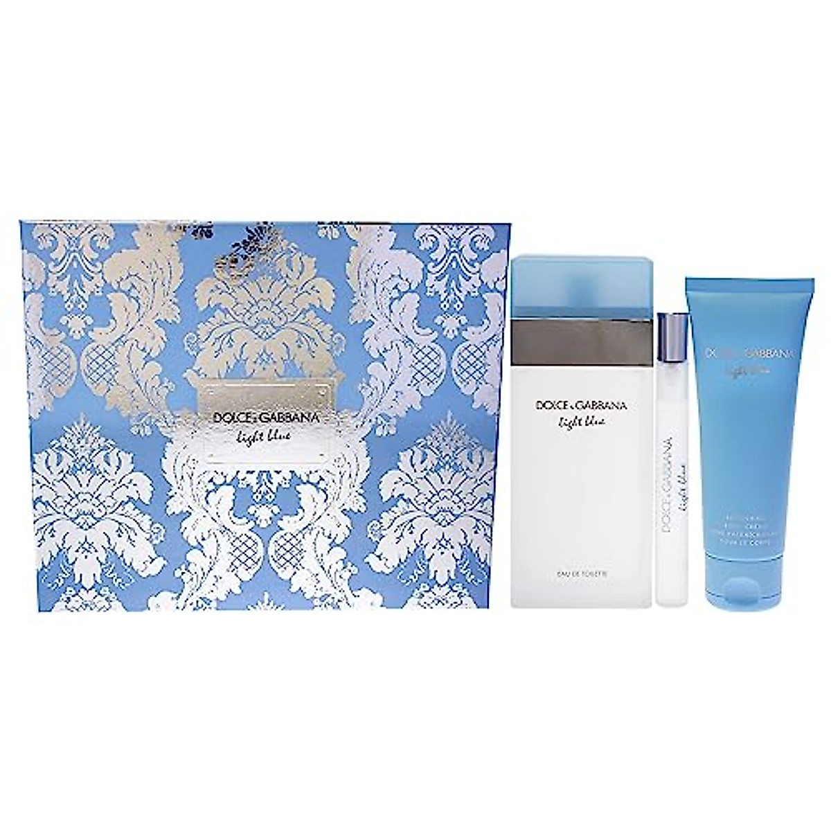 Dolce & Gabbana LIGHT BLUE GIFT SET, 3 Count