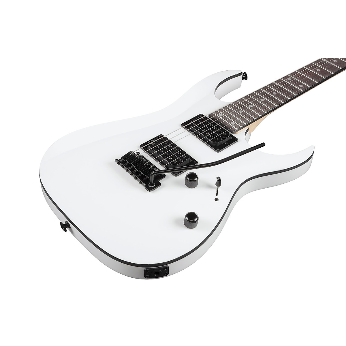 Ibanez GRGA 6 String Solid-Body Electric Guitar, Right, White, Full (GRGA120WH)