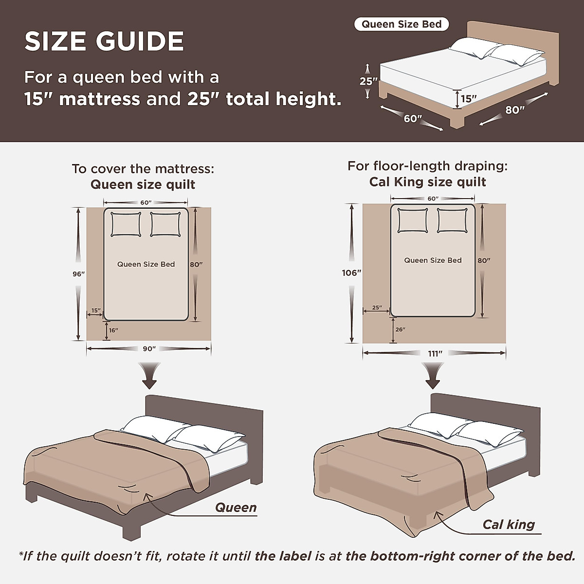 Bedsure Bone Bedspread Coverlet King Size - Lightweight Soft Bedding Set for All Seasons, Corduroy Pattern Quilt Set, 3 Pieces, 1 Quilt (111" x 106") & 2 Pillow Shams (20"x36"+2")