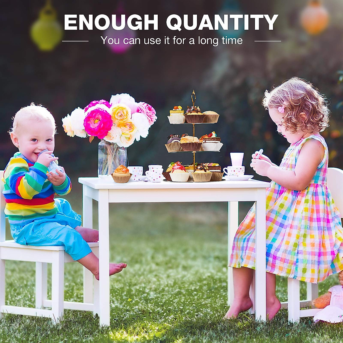 1000 Count Cupcake Liners for Baking Liners Paper Cupcake Wrappers Bulk Cup Cake Cases Muffin Baking Paper Cups for Candy Cooking (Brown White Nature,1.18 x 0.79 Inch-Mini Size)