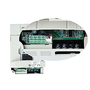 LAPOND Single Phase to 3 Phase Converter, 2.2KW 3HP VFD 220V 10A Output Variable Frequency Drive Vector Control Inverter for Spindle Motor CNC Speed Control,SVD-ES Series