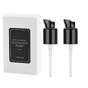 Bluecell 2pcs Replacement Foundation Pump for MAC and Estee Lauder Double Wear Foundation