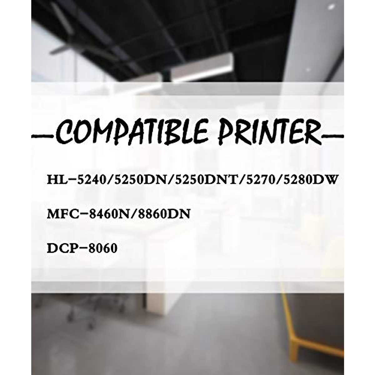 Smart Gadget Compatible TN580 Toner Cartridge Brother TN-580 TN-650 TN650 | Use with HL-5240 HL-5270DN MFC-8370 MFC-8660DN DCP-8060 DCP-8080DN Printers | 1_Pack