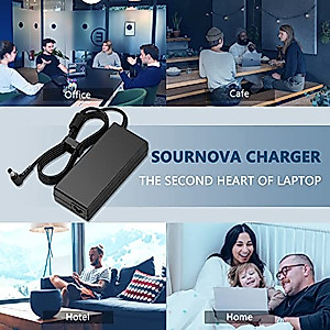 New 120W Laptop Charger Compatible Asus Laptop Charger A15-120P1A PA-1121-28 for Rog GL551J GL552VW Tuf FX504 FX503 FX502 Series Vivobook Pro 15 17 N550 N580 N750 Laptop Power Adapter 19V 6.32A