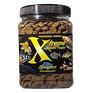 Xtreme Aquatic Foods 2223-E 9mm Cat Scrapers Disk, 18 oz