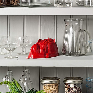 Kilo Rabbit Jelly Mould-Red, Plastic