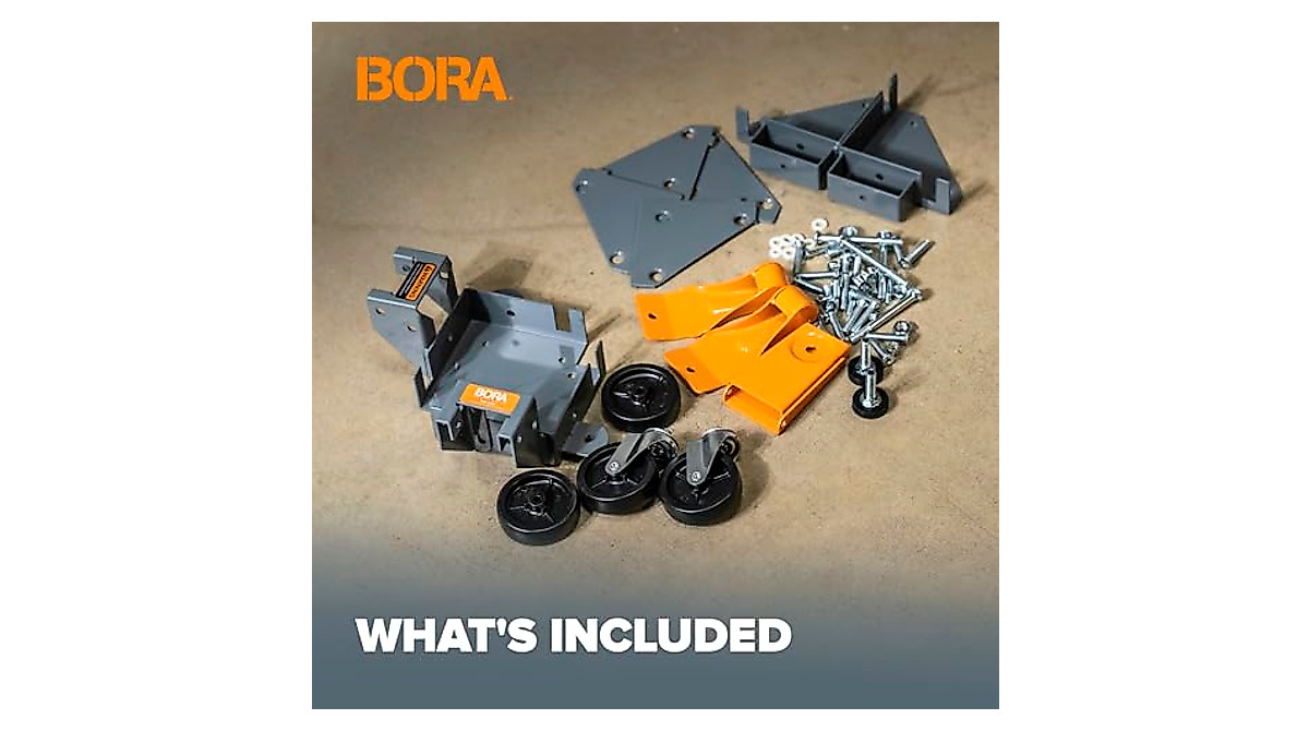 Bora Portamate Mobile Base Kit PM-1100 – Heavy Duty, Adjustable Dolly