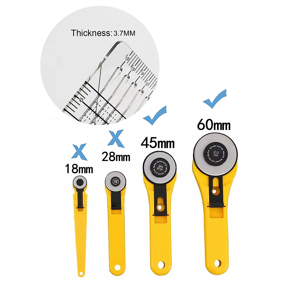 Quilting Ruler- 12.5 * 12.5" Slotted Rulers for Quilting and Sewing Quilt Strip Rulers for Fabric Precise Cutting