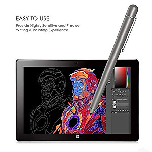 Active Pen for HP Specter X360 Envy X360 Pavilion x360 Spectre x2 Envy x2 Laptop-Specified Surface Pen Microsoft Pen Protocol Inking Model (Grey)