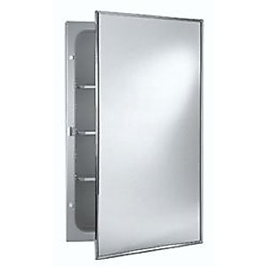 Jensen 422SM Basic Styleline Surface Mounted Steel Medicine Cabinet