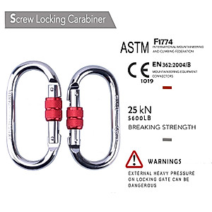 F.Life Hammock Hardware Extend 1 Meter Daisy Chain for Rigging Aerial Yoga Hammocks Yoga Swing Tree Swing Height Adjustment