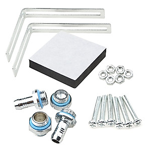 BXQINLENX 600L/H 19W DC12V CPU Cooling Heat Exchanger Water Pump Tank 255 ml CO2 Cooler Computer Cooling Systerm