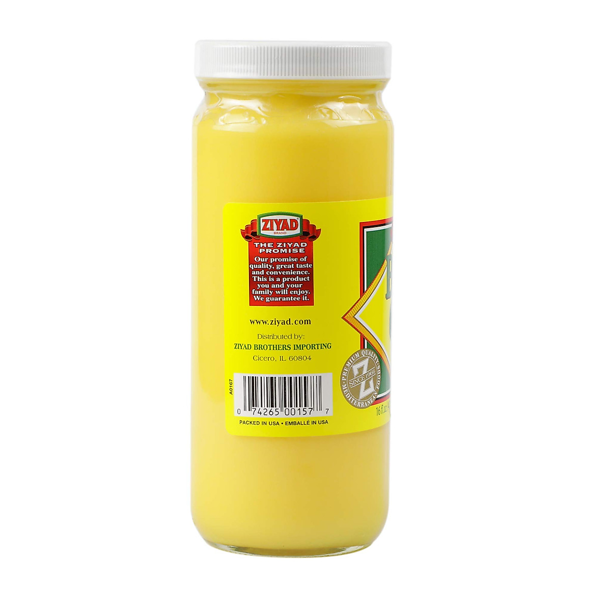 Ziyad Brand Butter Ghee, Clarified Butter, Perfect High Heat Cooking, Roasted Vegetables, Sautées, Hot Drinks (Chaider) and Finishing Oil! 16 oz