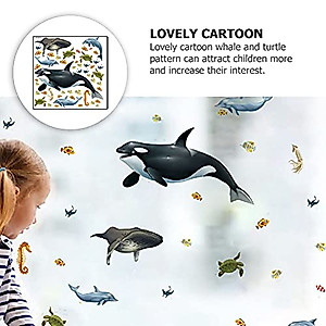 1Pc Marine Life Whale Wall Sticker Room Decal Lovely Home DecorationHome Decor for Celebration Party