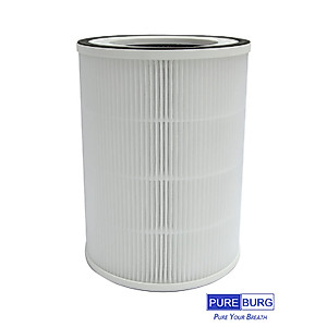 PUREBURG Replacement Filter Compatible with Afloia KILO,KILO PRO, KILO PLUS, MIRO & MIRO PRO,Morento Kilo Air Purifier & CUCKOO CAC-I0510FW,2-Pack H13 HEPA