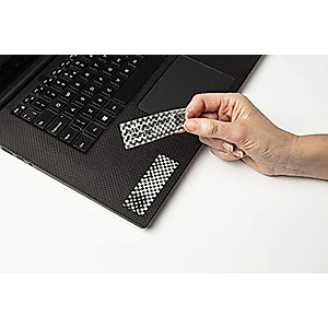 Brother TZe-SE4 Labelling Tape Cassette, Black on White, 18mm (W) x 8M (L), Security, Brother Genuine Supplies