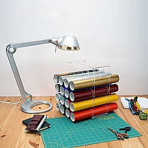 EXCEART Roll Acrylic Display Shelves Acrylic Trays for Display Acrylic Vinyl Storage high-Grade Acrylic Clothes Hanging Rack Stand Food Display Stands Vinyl Organizer for Albums Audio Bulk