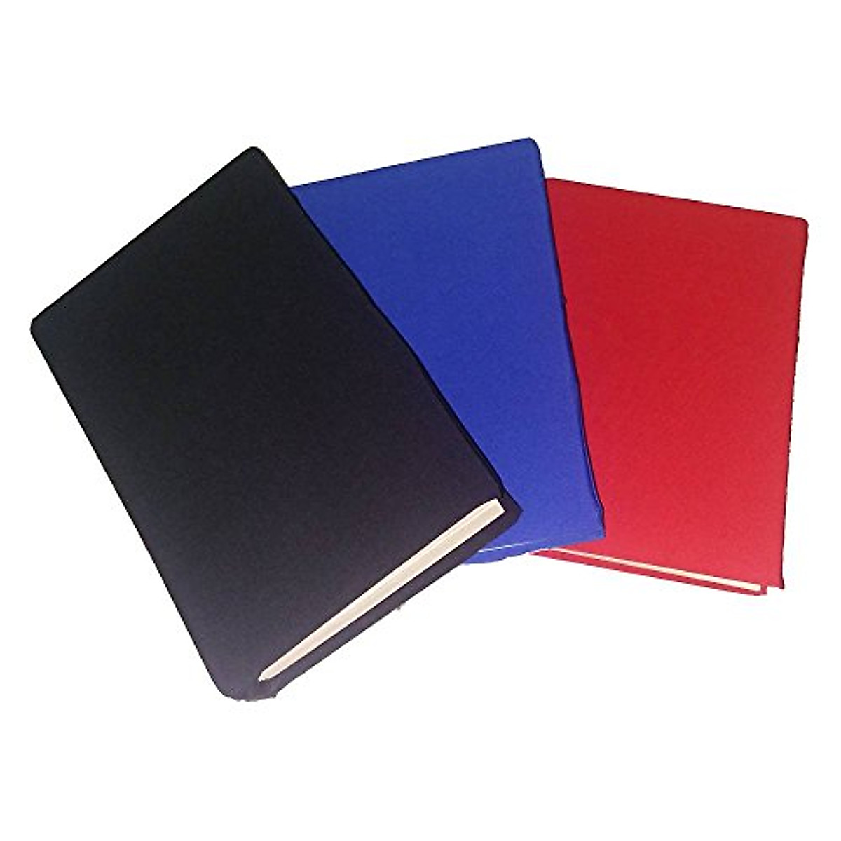 School Book Covers – 6 Frustration Free, Long Lasting Stretchable Fabric Jumbo Book Covers with 3 Post It Pads. Jumbo 9" x 12". Fit Textbooks. Perfect for School and Gifts.