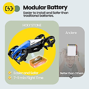 Holy Stone HS210F Mini Drone for Kids, Green & Blue, Toy Gift for Boys and Girls