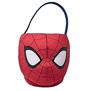 Marvel Spiderman Medium Plush Easter Basket, Multi