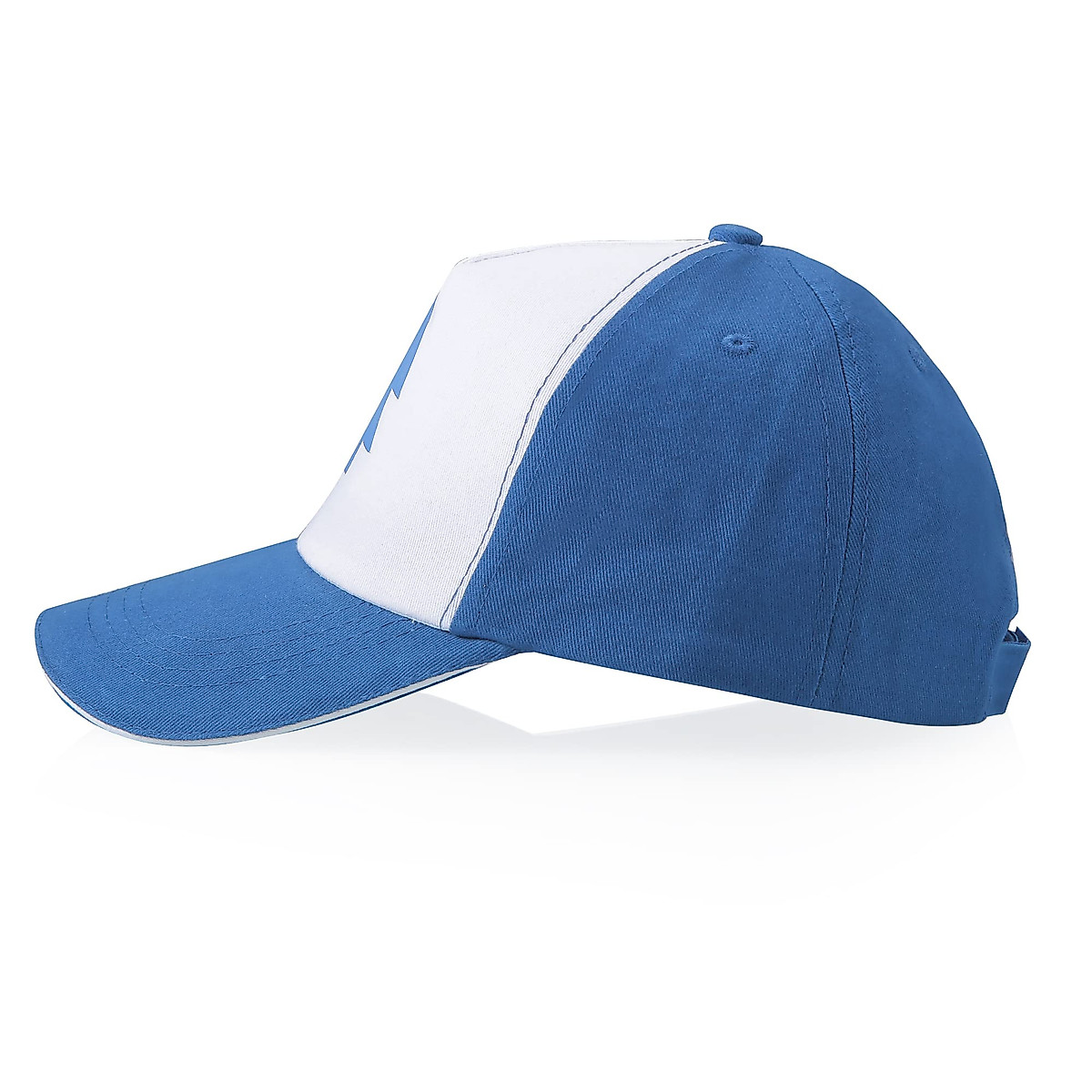 EIKOU Gravity Falls Hat Adjustable Dipper's Hat Blue Dipper Hat Baseball Cap(Come with The Necklace)
