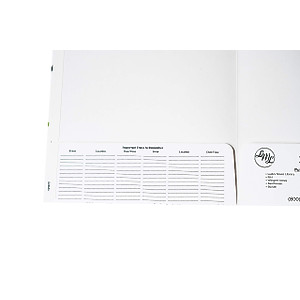 Black and Gray Sheet Music Folder for Band and Orchestra