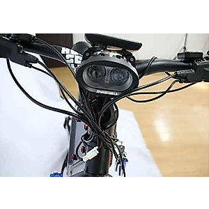 19" Motorcycle Wheel & Seat 3000W-8000W Powerful Electric Mountain Bike MTB Ebike Beach Cruiser (750C TFT Display, 72V8000W(150A Sine-Wave Controller) + 40AH Panasonic Cell Battery)