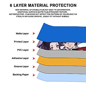 DLseego Switch Skin Sticker Pretty Pattern Full Wrap Skin Protective Film Sticker Design for Switch - Boys and Girls