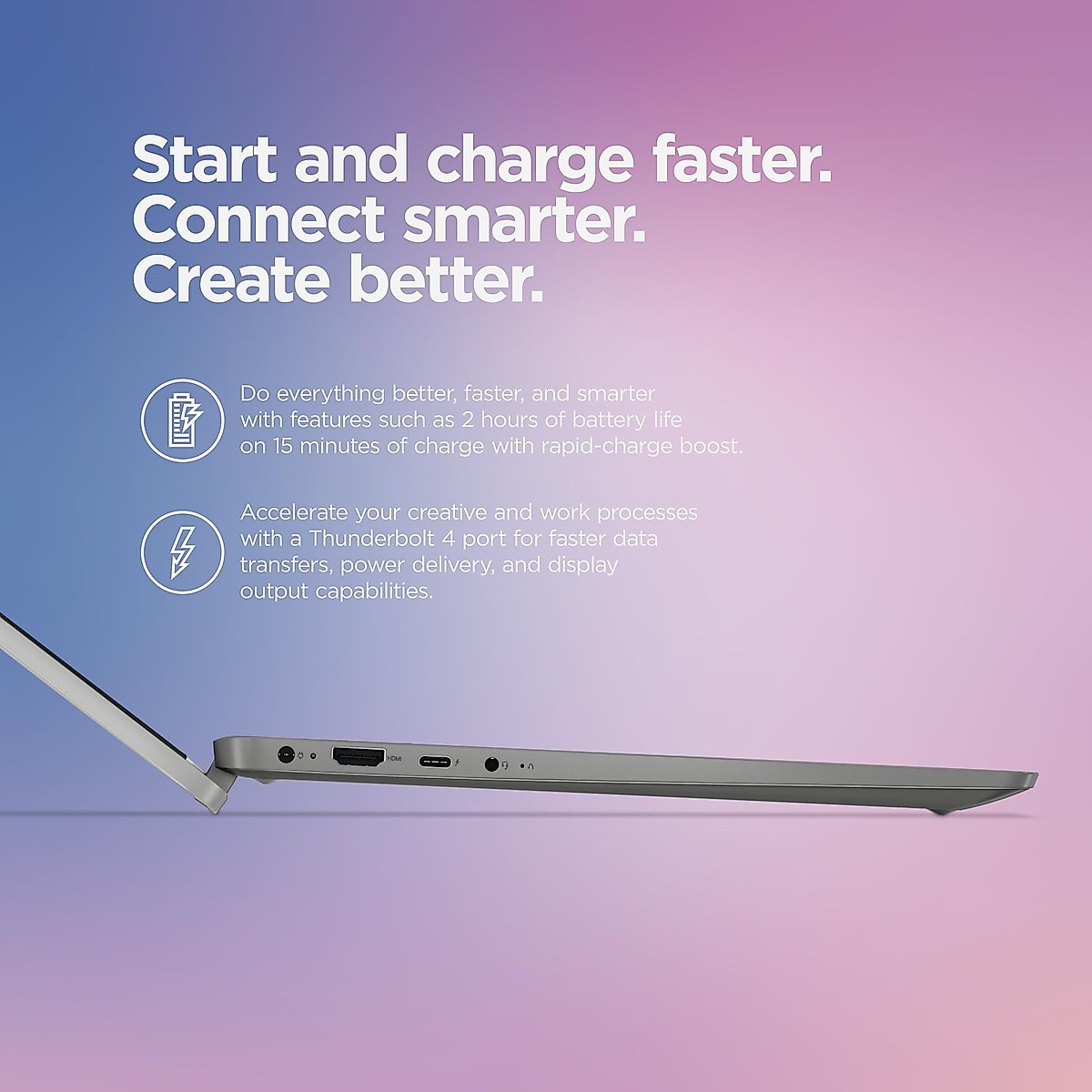 Lenovo IdeaPad Flex 5i - (2023) - Everyday Notebook - 2-in-1 Laptop Computer - Windows 11-14" WUXGA Touchscreen Display - 8GB Memory - 256GB Storage - Intel Core i5-1335U - Arctic Grey