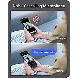 ANNKE [ 2 Pack] 2K Add-On Wi-Fi Outdoor Security Cameras, 3MP Wireless Surveillance IP Cameras with 100ft Night Vision, Compatible with Alexa, IP66 Waterproof, Instant Email Alert