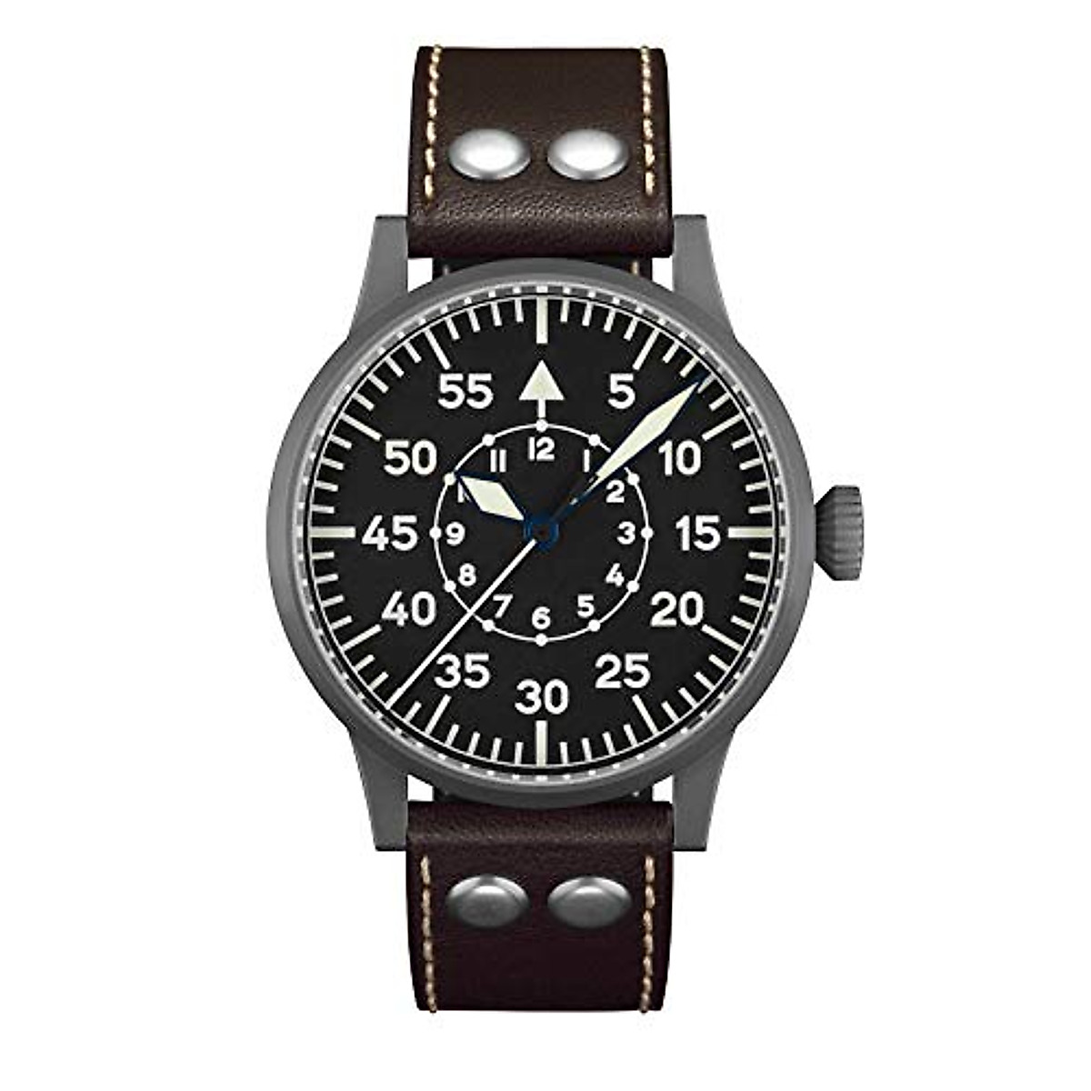 Laco Paderborn Type B Dial Swiss Automatic Pilot Watch with Sapphire Crystal 861749