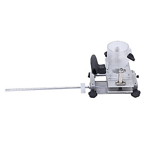 Kadimendium Rotary Tool Plunge Router Attachment Compact Woodworking Router Accurate Stable Wearproof Trimming Router for Woodworking