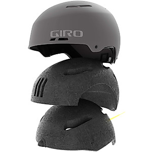 Giro Emerge Spherical Ski Helmet - Snowboard Helmet for Men, Women & Youth - Matte Black - Size M (55.5-59cm)