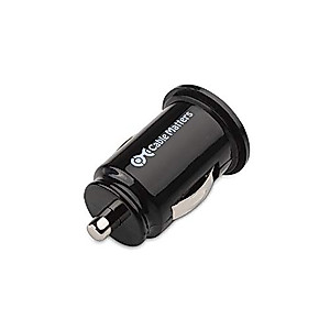 Cable Matters 2-Pack 4.8A 24W Flush Mount Dual USB Car Charger, Compact Mini Car USB Charger for Smartphones and Tablets