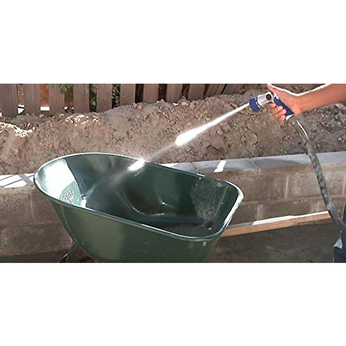 Orbit Max 26700 8-pattern Commercial Grade Zinc Rubber Coated Grip Rear-thumb Nozzle