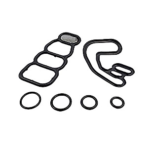 Riloer 1 Set 15826-RDV-J01, Head Cylinder Solenoid Valve Gasket Set, Compatible with Honda Odyssey Pilot Hybrid