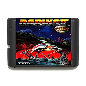 Classicgame Darius II 16 Bit MD Game Card For Sega Mega Drive For Genesis (Black)