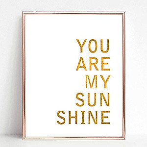 Sun Rise Art, You Are My Sunshine, Kid Room Wall Decor, Boho Sun Wall Art, Minimalist Art, Boho Art Print, Modern Art, Sun Print, Set of 2 Prints - No Frame (8X10 INCH)